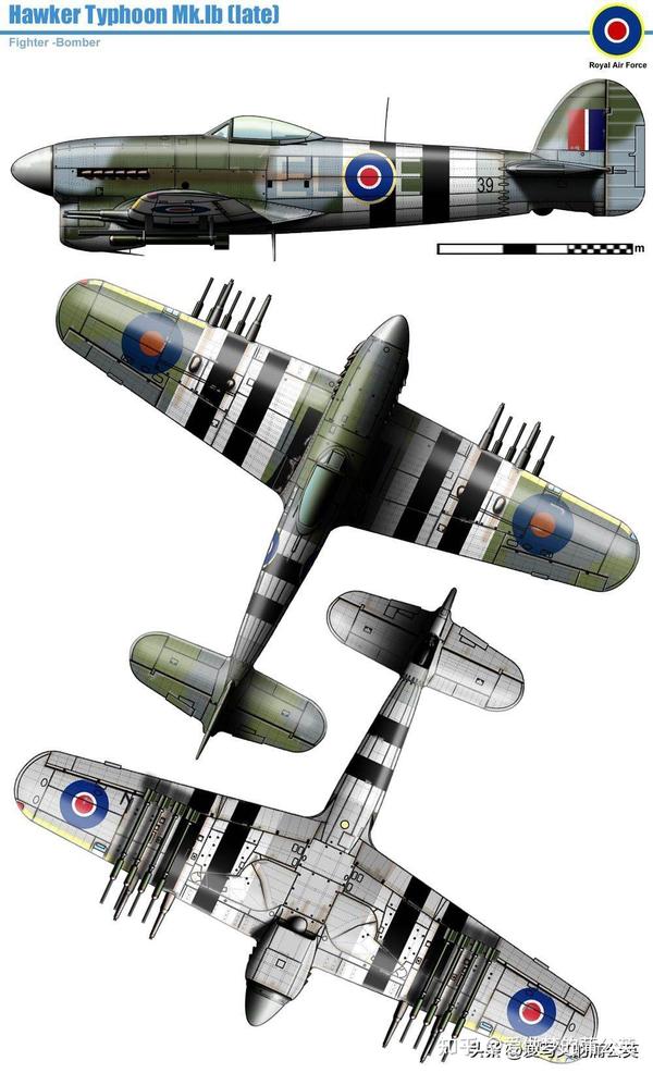 二战军机大全——英国篇2（飓风、旋风、台风、暴风战斗机系列） - 知乎
