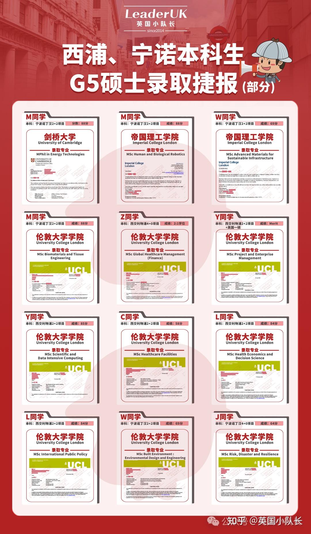 宁波诺丁汉大学本科生，是英国G5 offer收割机吗？一等学位的ta连获剑桥、IC、UCL录取 - 知乎