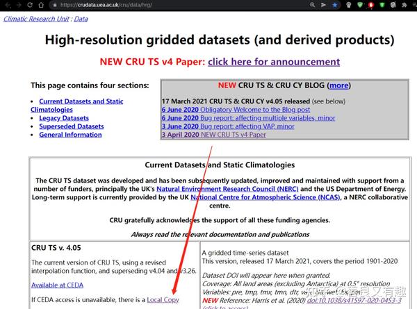 【教程】1901年-2020年全球气象数据 CRU TS 介绍、下载与使用教程 - 知乎