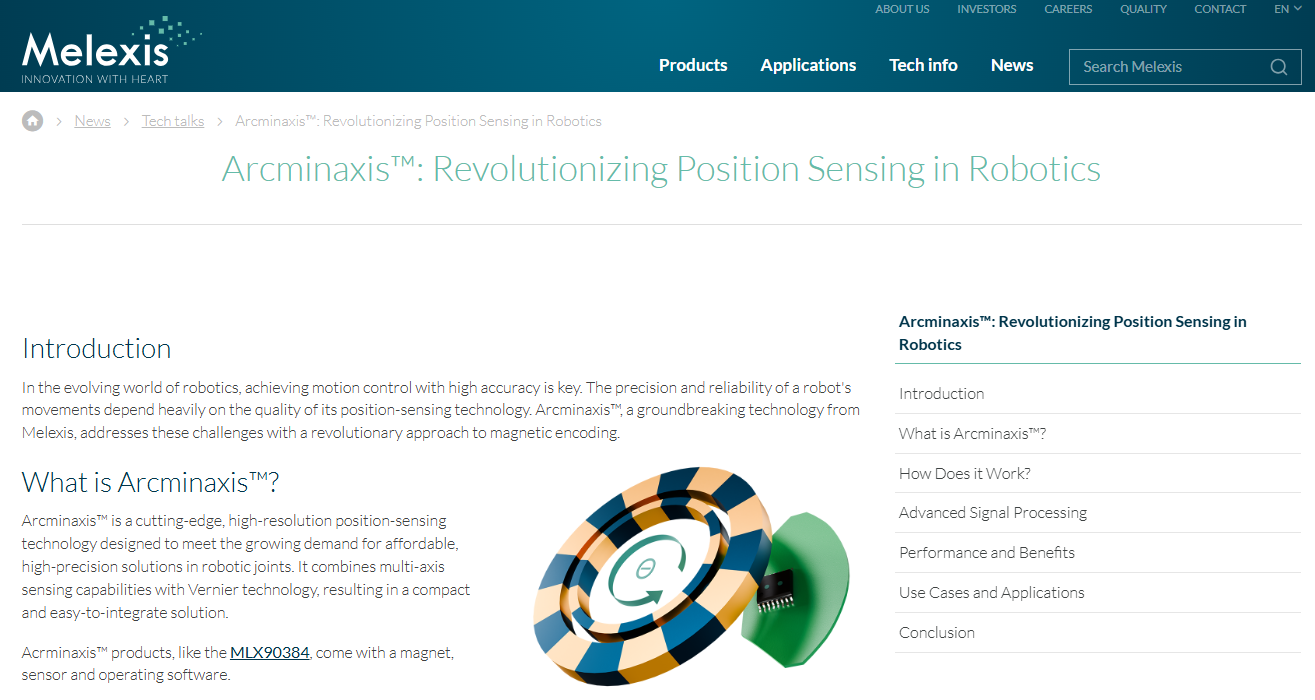 Melexis Arcminaxis™技术解析：磁性传感器的革命性突破 - 知乎