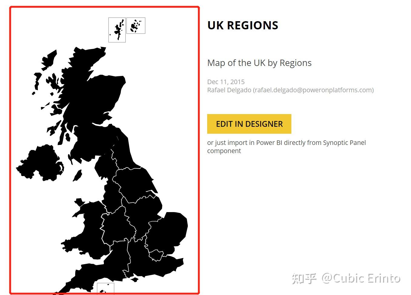 Power BI 创建个性化自定义地图 ｜ 以英国区域地图为例 - 知乎