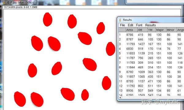 干货 | 一把西瓜子也能教会你 ImageJ 图片分析 - 知乎