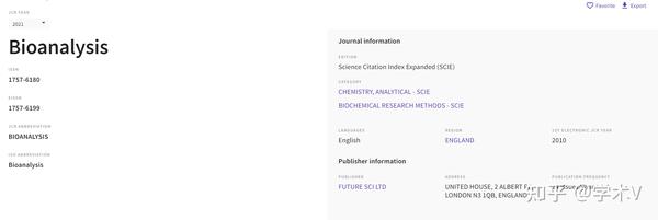 什么是期刊JCR、JIF、JCI，有什么区别？ - 知乎