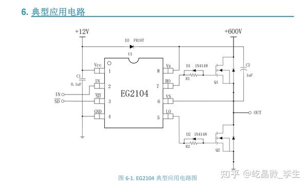 EG2104兼容IR2104,600V2A半桥驱动芯片 - 知乎