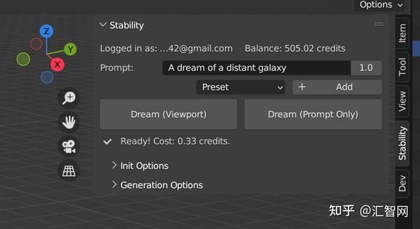 Blender Stability AI插件【生成式AI】 - 知乎
