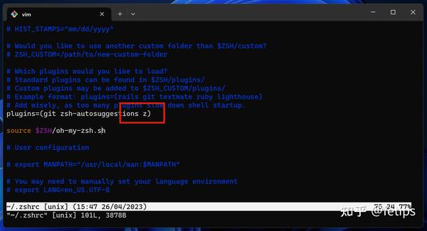 Windows安装zsh终端 知乎 