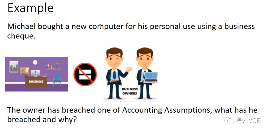 曙光VCE视频课 | VCE会计入门+Accounting Assumption - 知乎