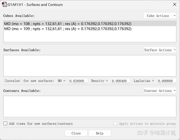 可视化GaussView软件||前线轨道使用出图教程 - 知乎