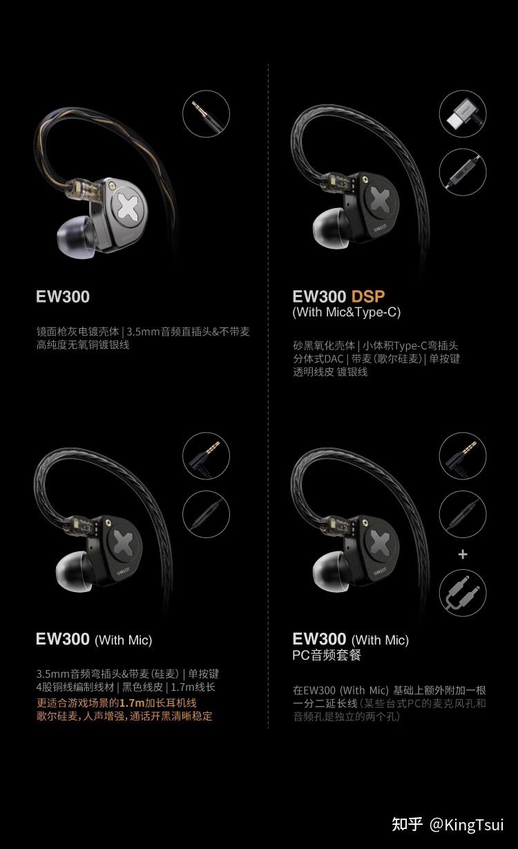 兴戈 EW300 “LOVE&X”混合单元入耳耳机体验 - TDS REVIEW