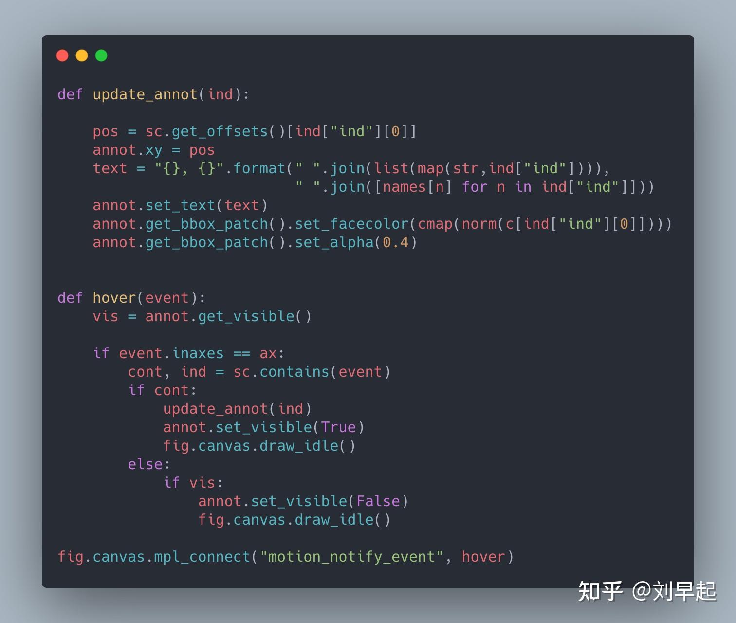 惊了！matplotlib也能交互式展示数据？ - 知乎