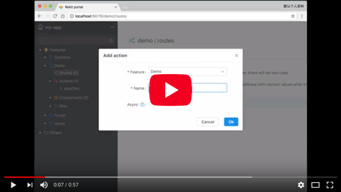 Rekit 2.0 构建基于React+Redux+React-router的可扩展Web应用 - 知乎