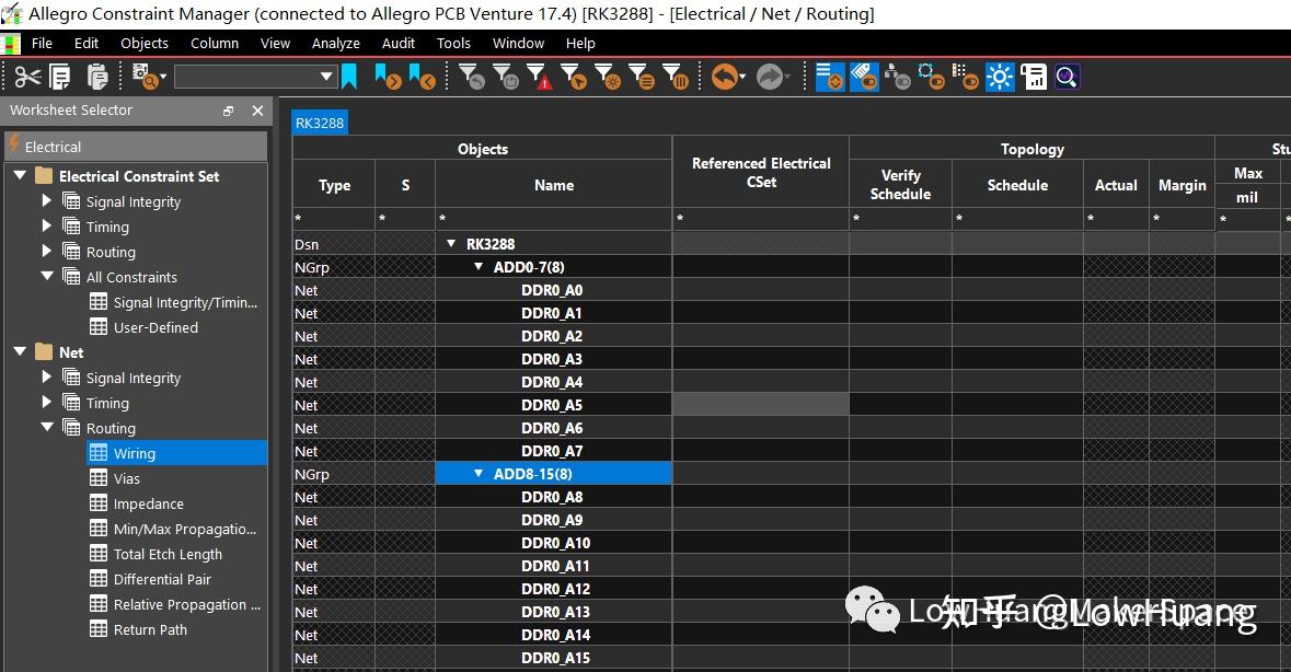 Allegro中DDR中T形拓扑结构提取及设置指南 - 知乎
