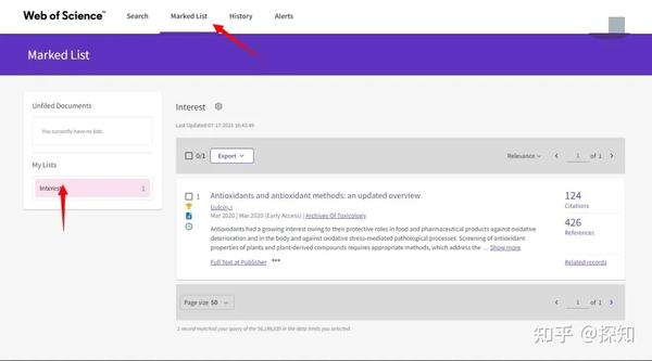 【科研分享】新版Web of science亮点大介绍！ - 知乎