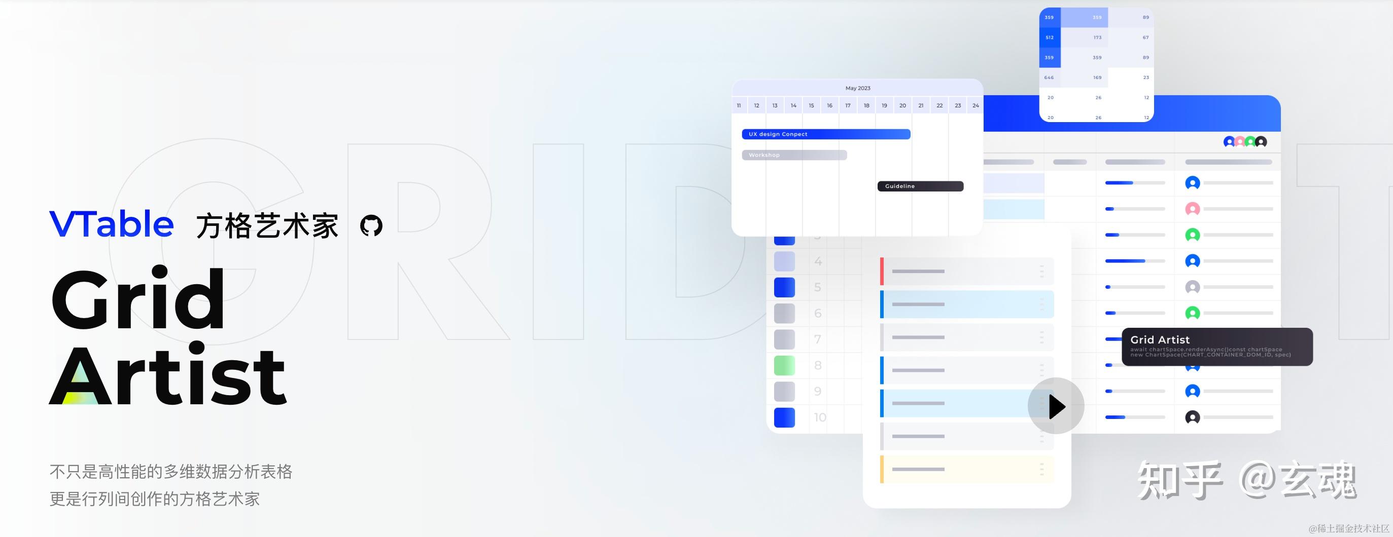 VTable: 免费，开源，基于Canvas 的 百万数据秒级渲染前端表格组件库 - 知乎