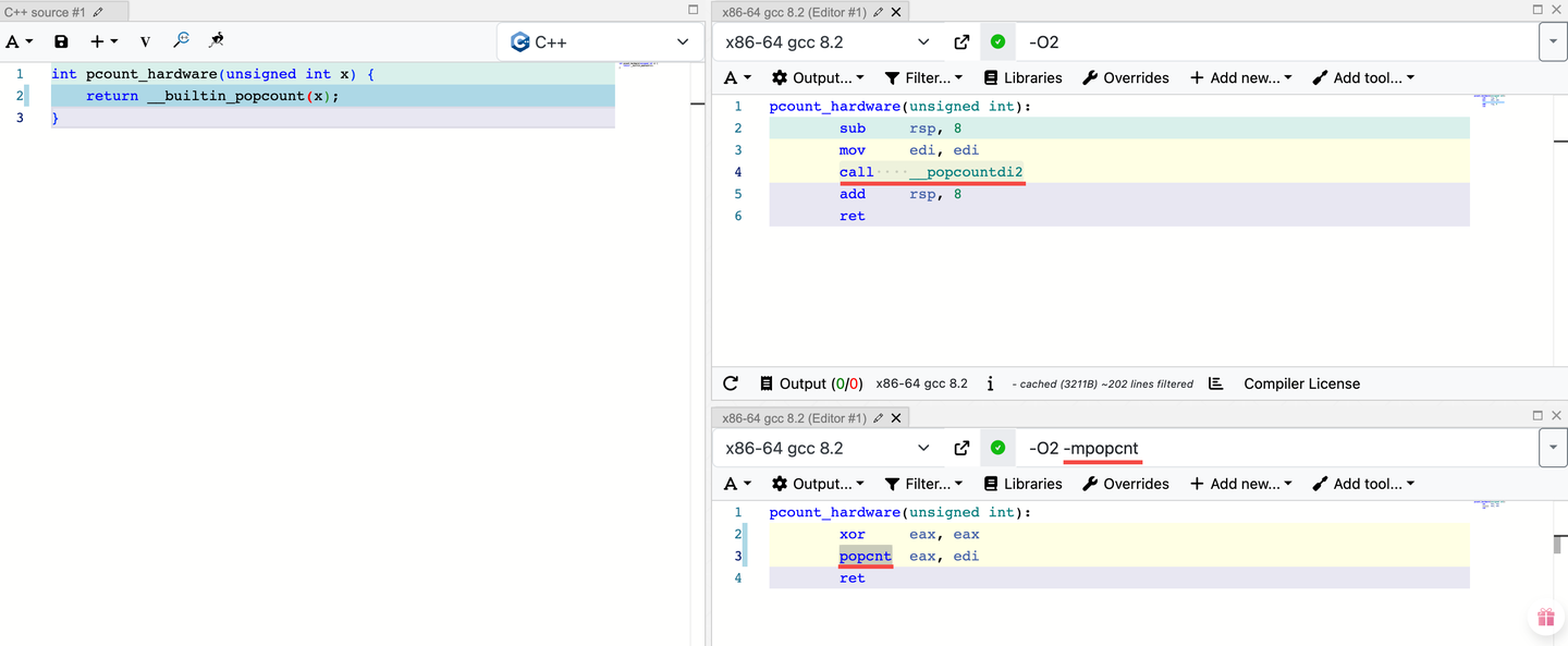 从 Popcount 的不同实现理解性能优化 - 知乎