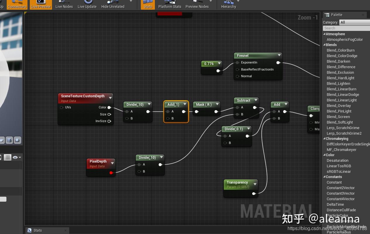 UE4 渲染半透明物体进行深度剔除方法1：CustomDepth 复制物体 - 知乎