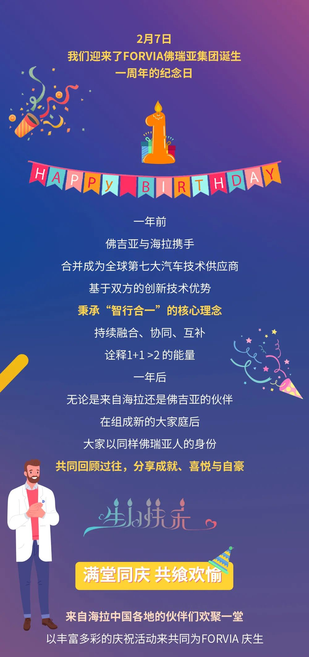 1周年快乐！Happy FORVIA DAY！ - 知乎