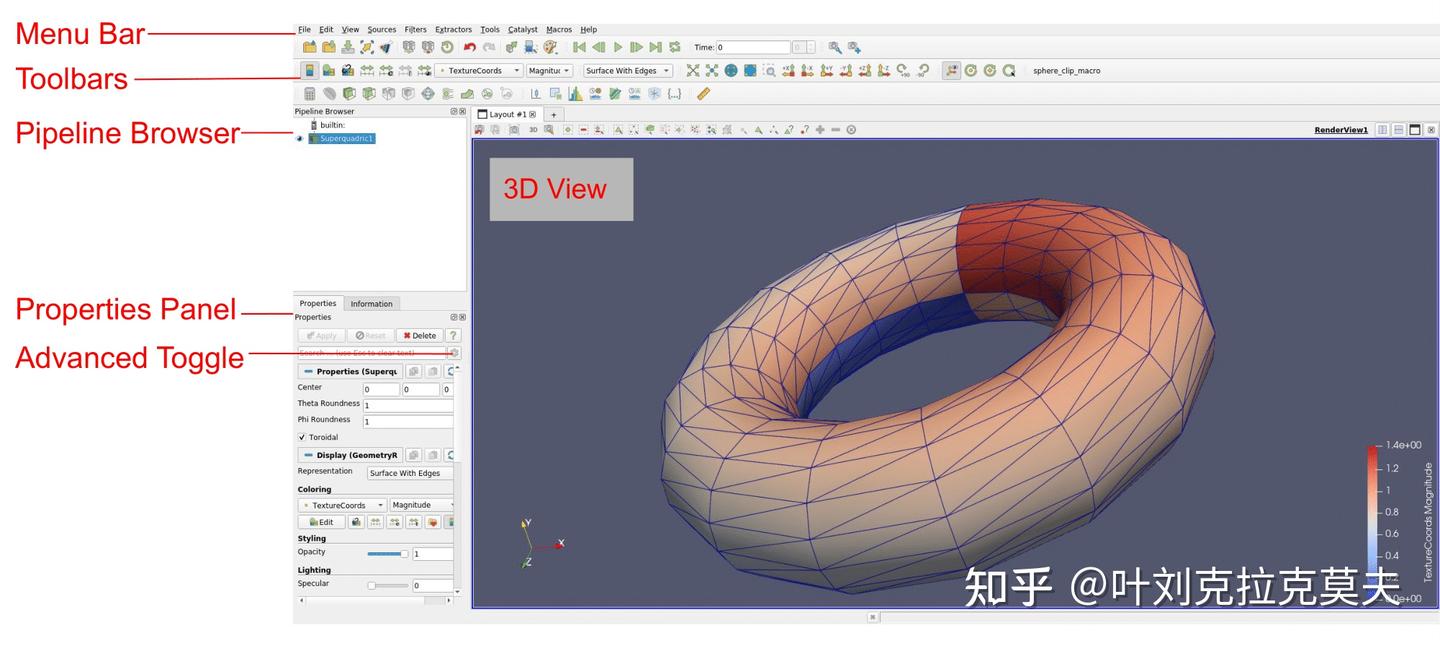 科学可视化软件介绍1 – Paraview - 知乎