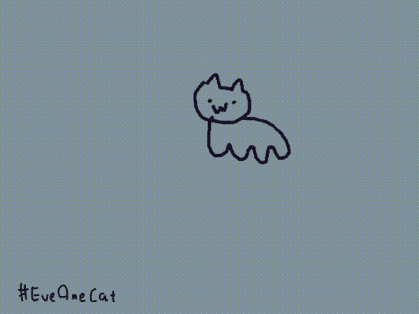 魔性猫猫everyday one cat 表情包 - 知乎