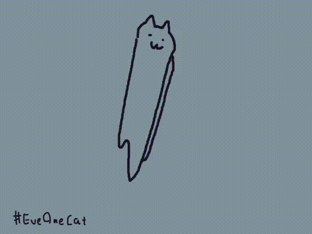 魔性猫猫everyday one cat 表情包 - 知乎