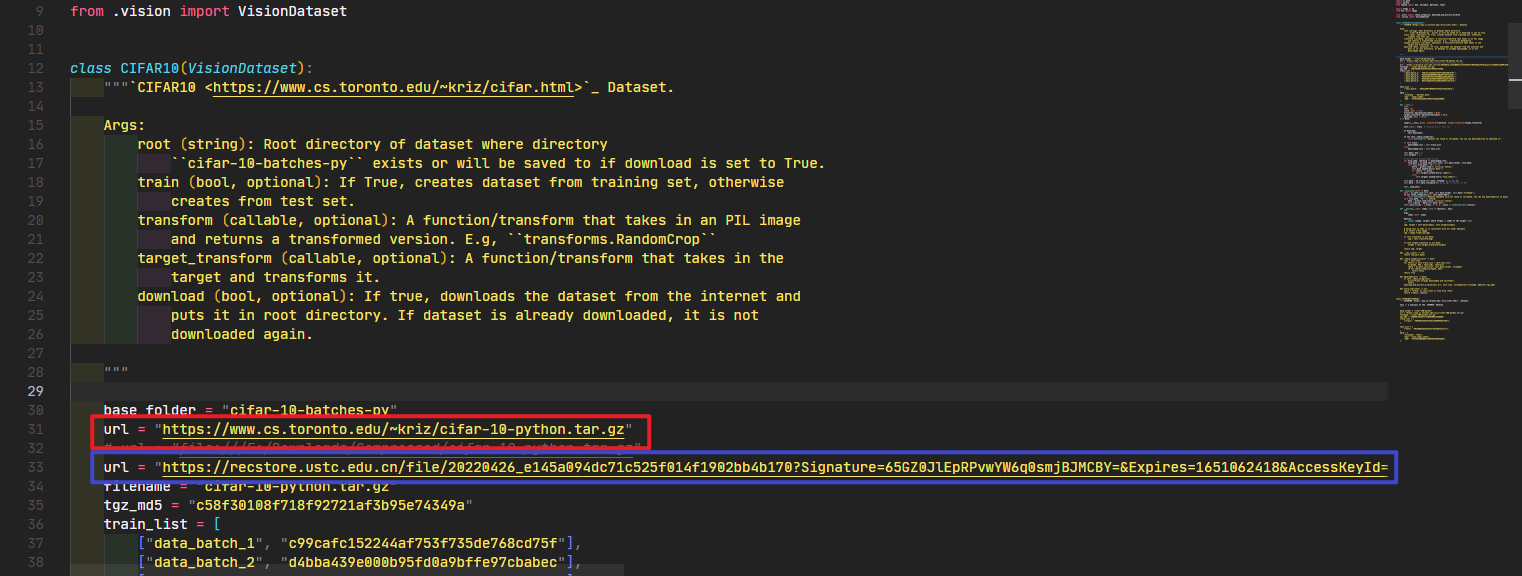 CIFAR10：urllib.error.URLError: - 知乎