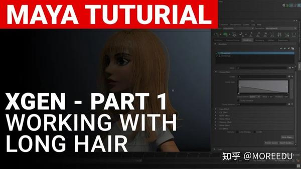 全网最全Maya-XGen毛发制作教程，初级到深入全涉及! - 知乎
