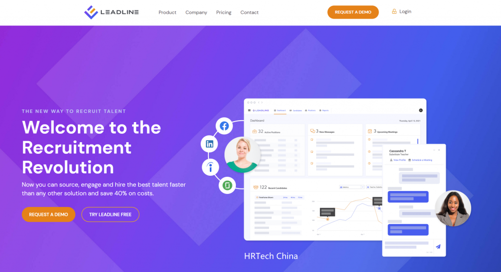 招聘SaaS公司Leadline获得500万美元的额外风险投资 - 知乎