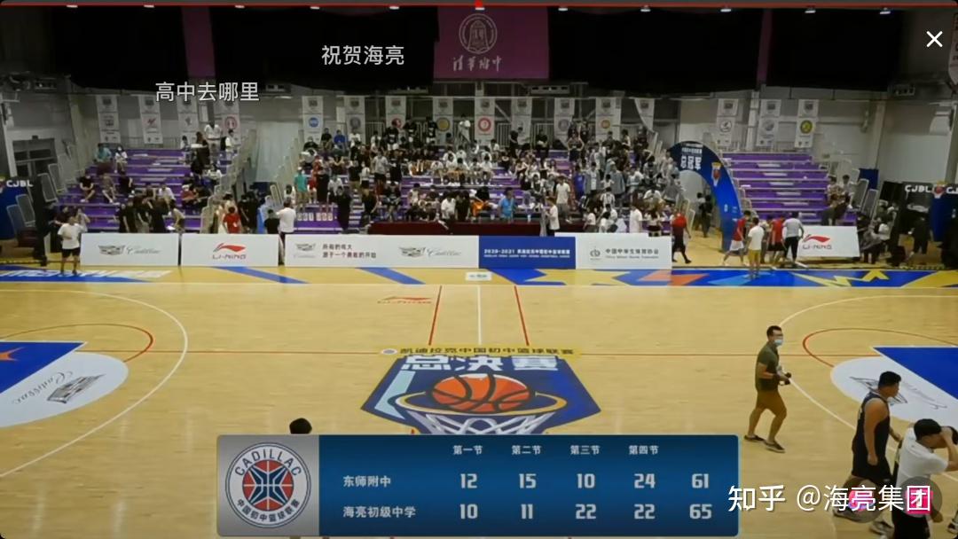 海亮初中篮球队夺得2020-2021赛季中国初中篮球联赛总冠军 - 知乎