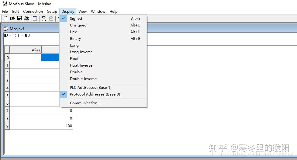 Modbus Poll和modbus Slave使用心得 知乎 