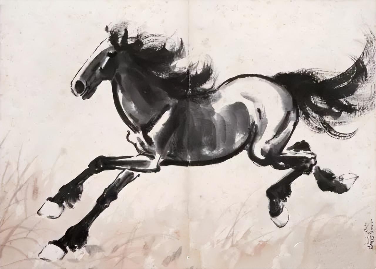 76幅徐悲鸿国画马，名不虚传！ - 知乎