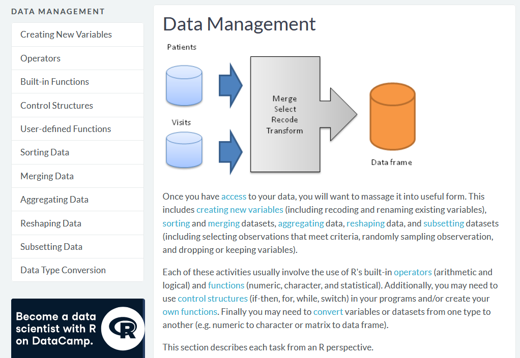Quick-R网站带你学习R语言统计分析及绘图 - 知乎