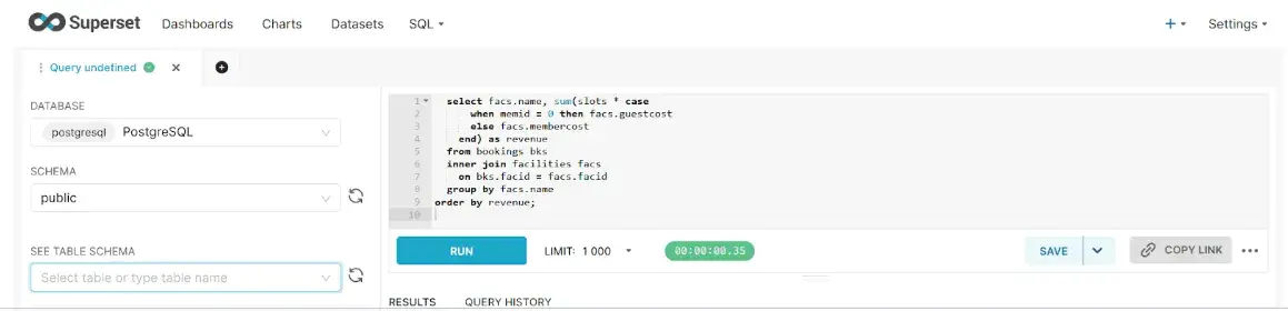 使用Apache Superset在PostgreSQL中进行数据可视化 - 知乎