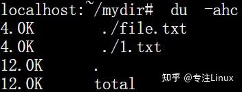 【Linux101-17】du - 知乎