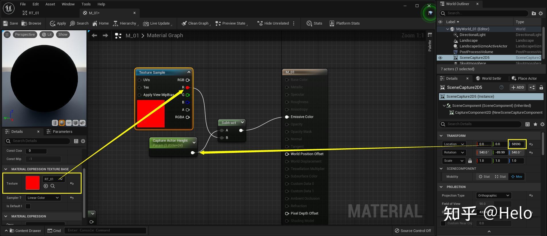 在UE5中使用渲染目标 —— Use Render Target in UE5 - 知乎