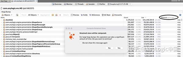 操作教程 | AnyLogic模型性能优化 Part1：检测模型中内存泄漏 - 知乎