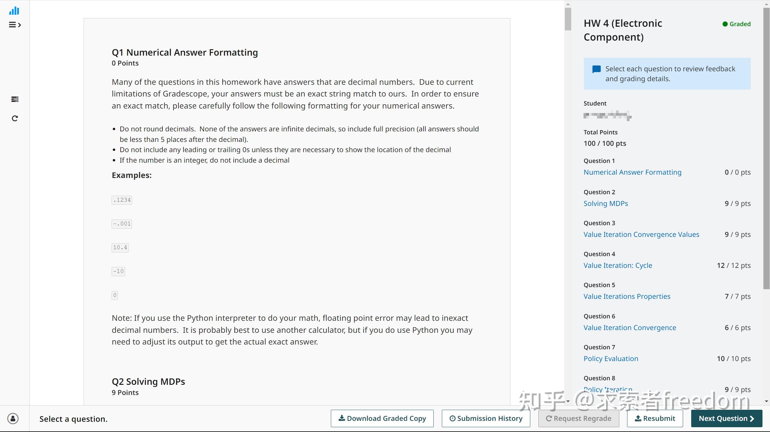 CS188 Homework4解析 - 知乎