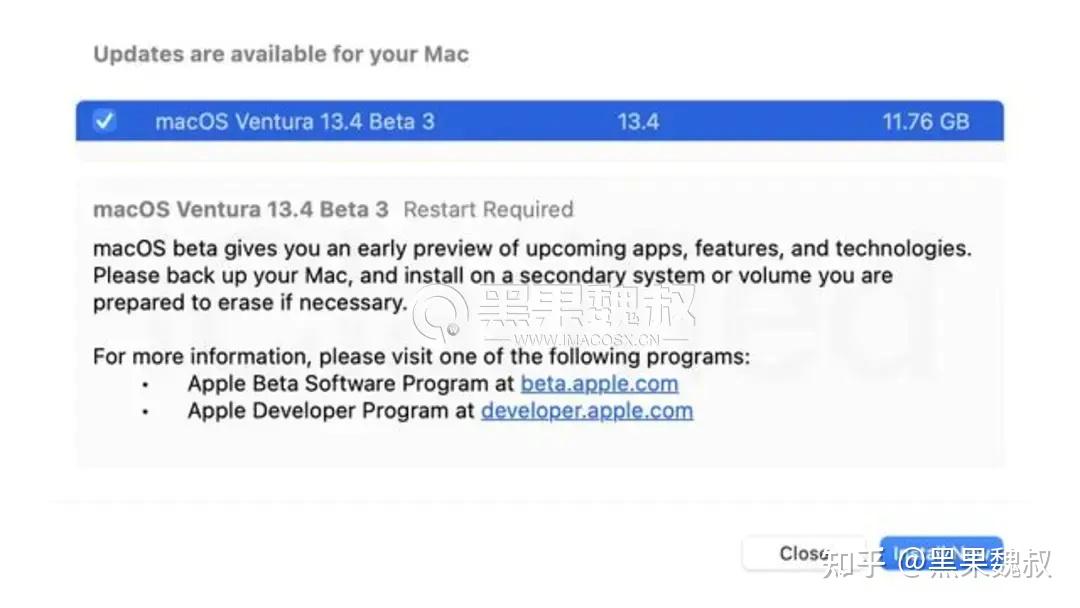 macOS 13.4Beta 3（22F5049e）发布 - 知乎