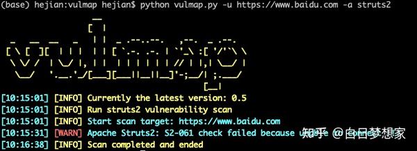 Vulmap - 三步完成Web安全扫描 - 知乎
