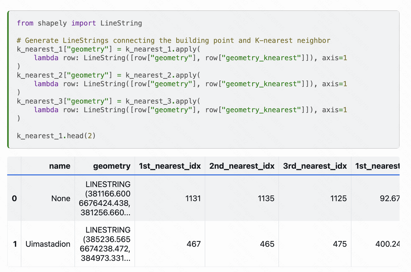 Python GIS 6.8 最近邻分析 - 知乎