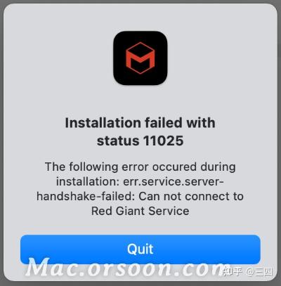 安装Red Giant Maxon App时提示错误11025：无法连接到Red Giant服务 - 知乎