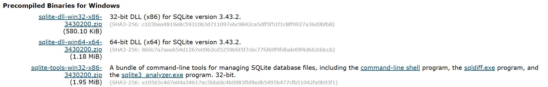 Sqlite3_windows安装 - 知乎