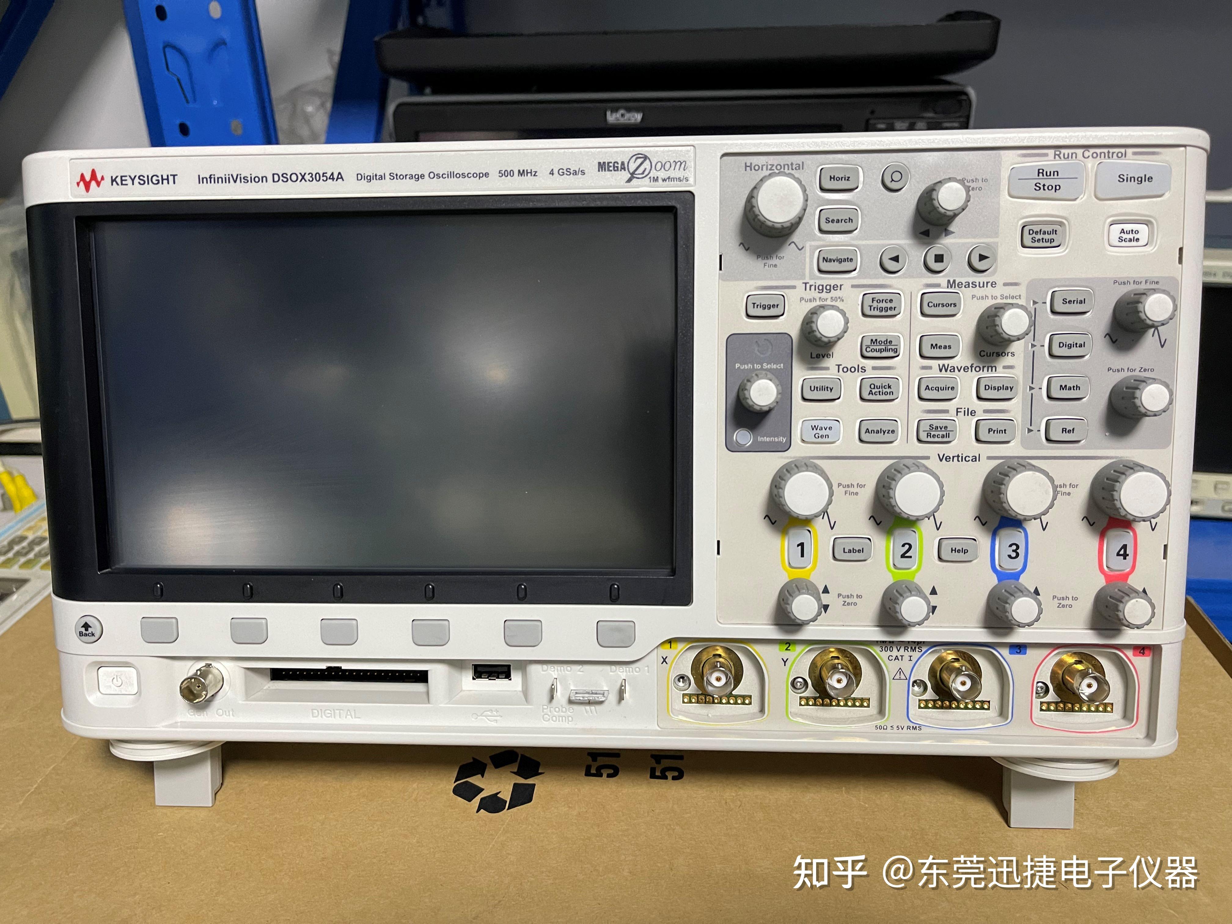 安捷伦/是德DSOX3054A示波器 - 知乎