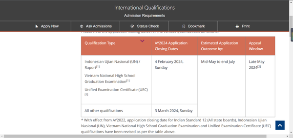 收藏！24fall新加坡院校本科申请时间、成绩要求汇总！ - 知乎