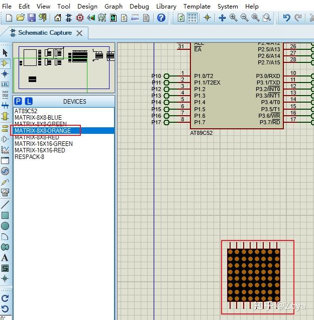 【51单片机系列】proteus中创建16x16LED点阵 - 知乎