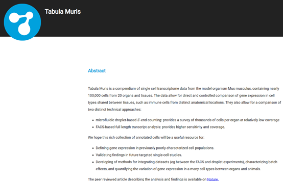 Tabula Muris：小鼠单细胞开源数据库 - 知乎
