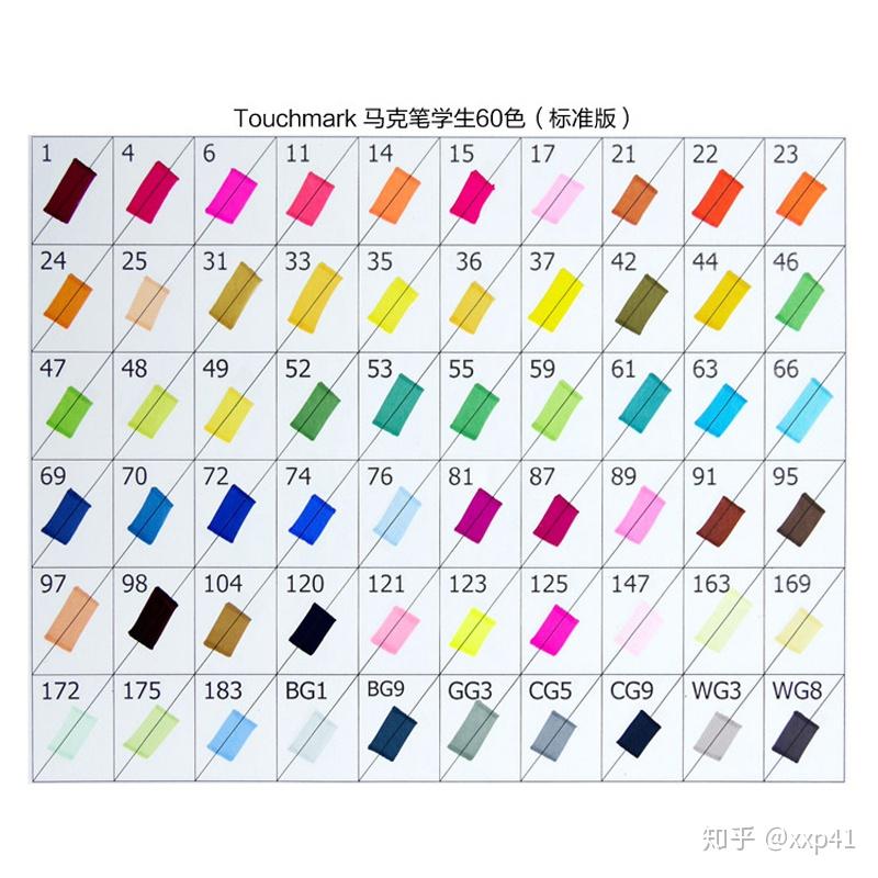 学会手绘画画，入门双头马克笔选择：Touch mark 彩色马克笔 - 知乎