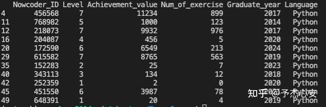 我的面试刷题记录-python数据分析-第四天 - 知乎