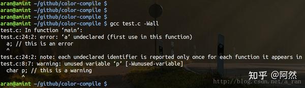 Gccgmake 编译信息带颜色输出 知乎 