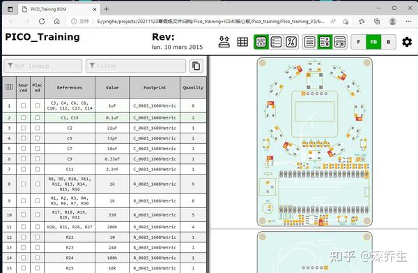 Kicad插件——InteractiveBom使用 - 知乎