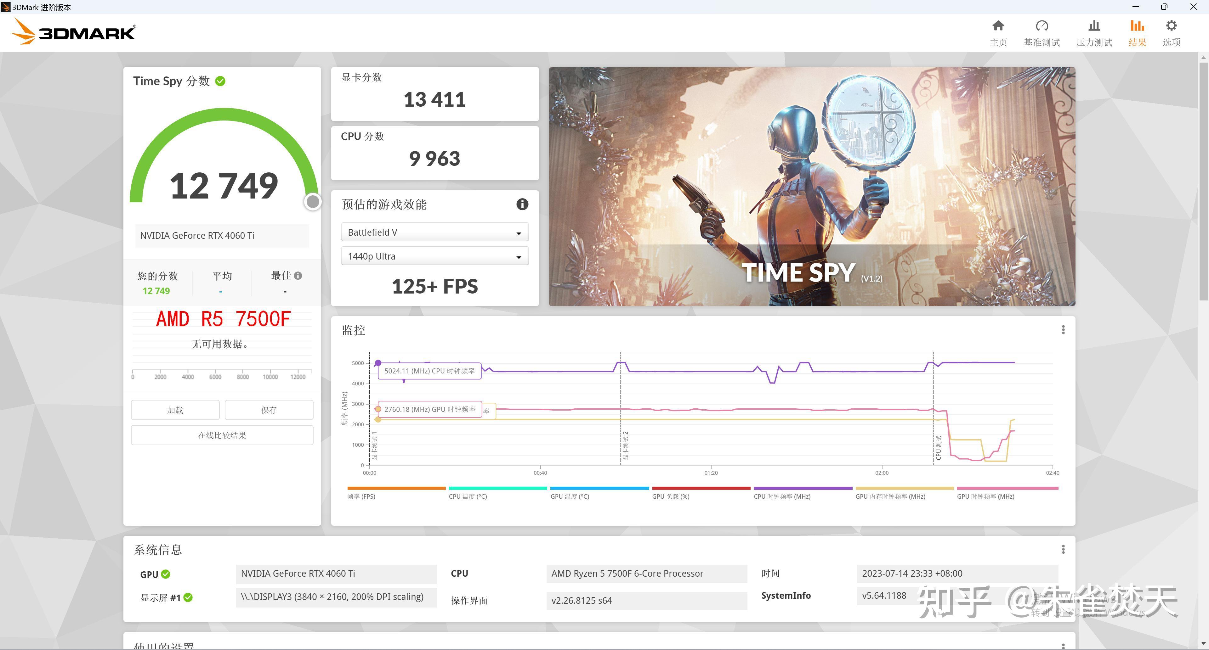 入门级高性价比 CPU 选谁？R5 7500F VS 13490F ，实测 10 款游戏告诉你 - 知乎